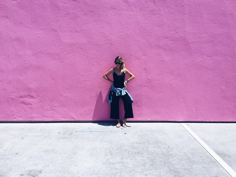 PINK WALL LOS ANGELES